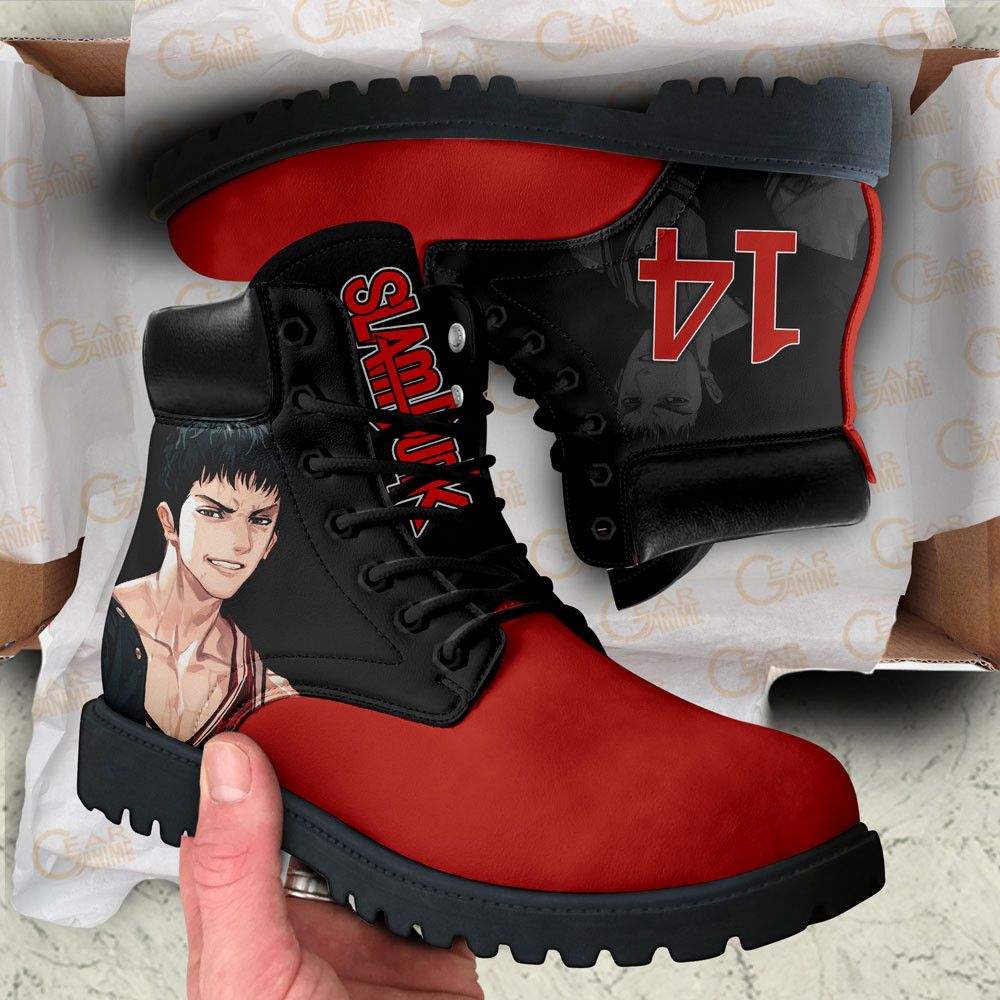 Slam Dunk Hisashi Mitsui Boots Custom - Slam Dunk Shop