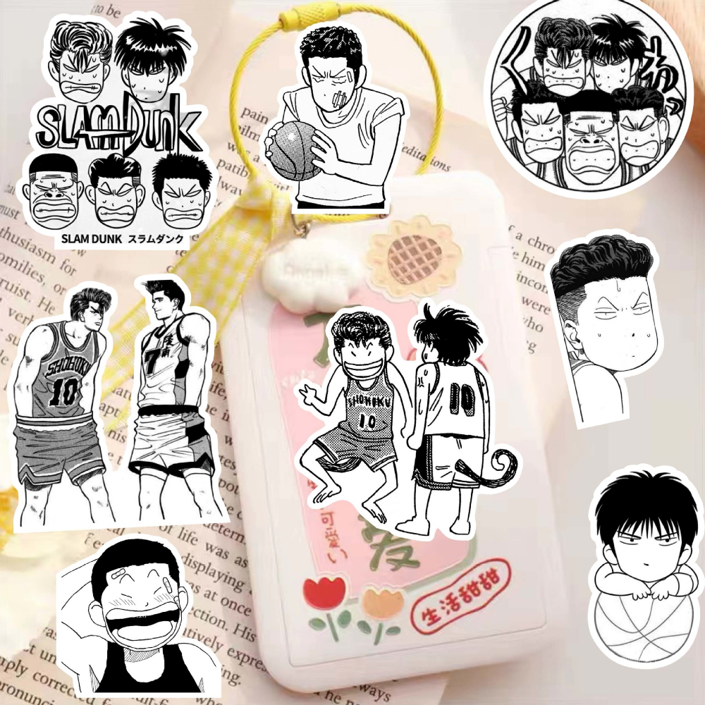 10/68Pcs Slam Dunk Classic Sticker - Slam Dunk Shop