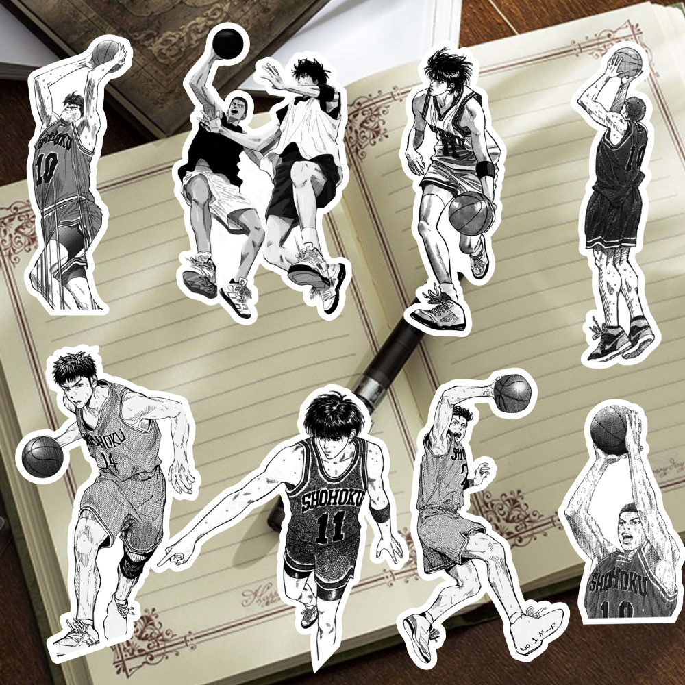 10/68Pcs Slam Dunk Classic Sticker - Slam Dunk Shop