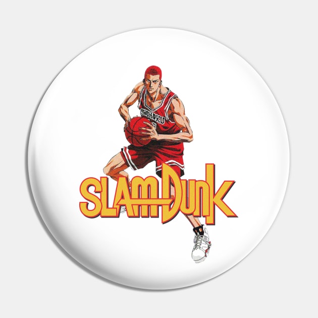Slamdunk Sakuragi Pin - Slam Dunk Shop