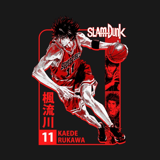 Rukawa Slam Dunk Tank Top - Slam Dunk Shop