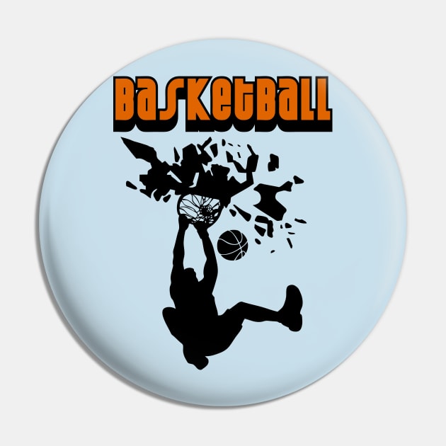 Basketball Slamdunk Pin - Slam Dunk Shop