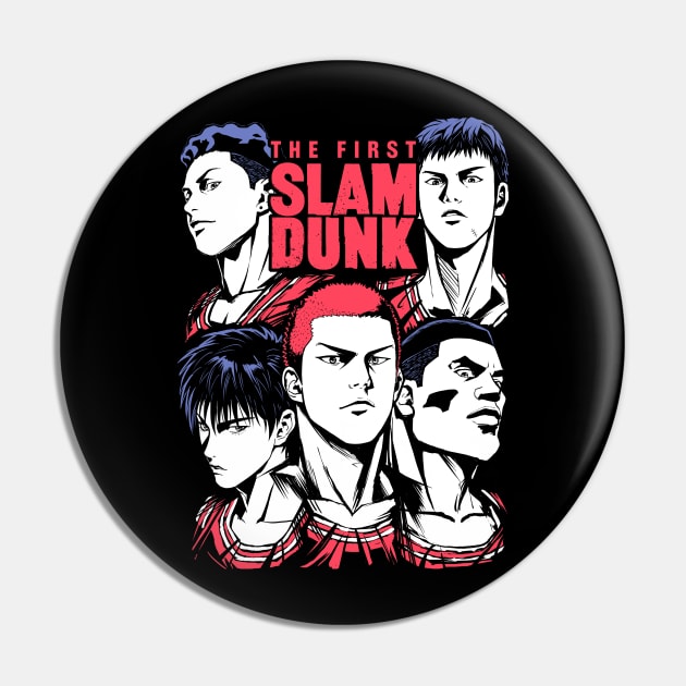 Slam Dunk Anime Pin - Slam Dunk Shop