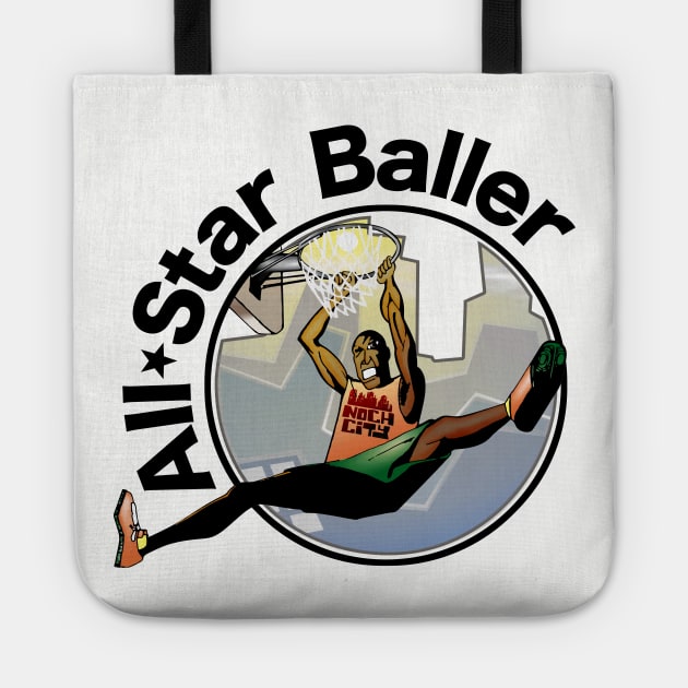 Front & Back All Star Baller Slam Dunk Tote - Slam Dunk Shop