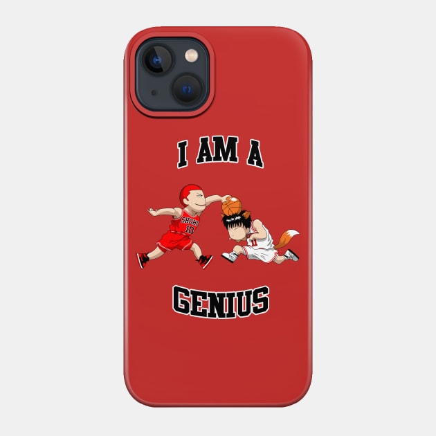 I Am A Genius Slam Dunk Phone Case - Slam Dunk Shop