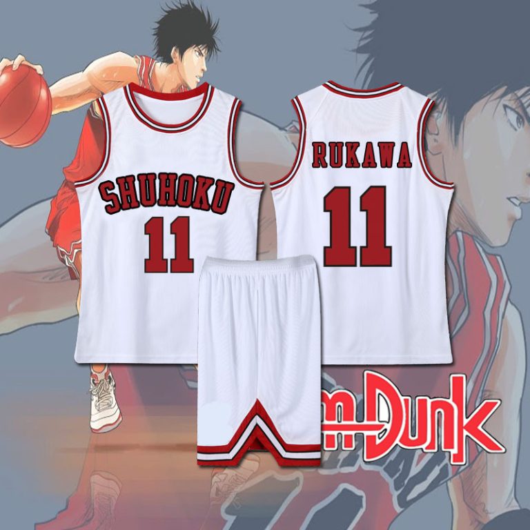 Slam Dunk Cosplay White Sportswear - Slam Dunk Shop