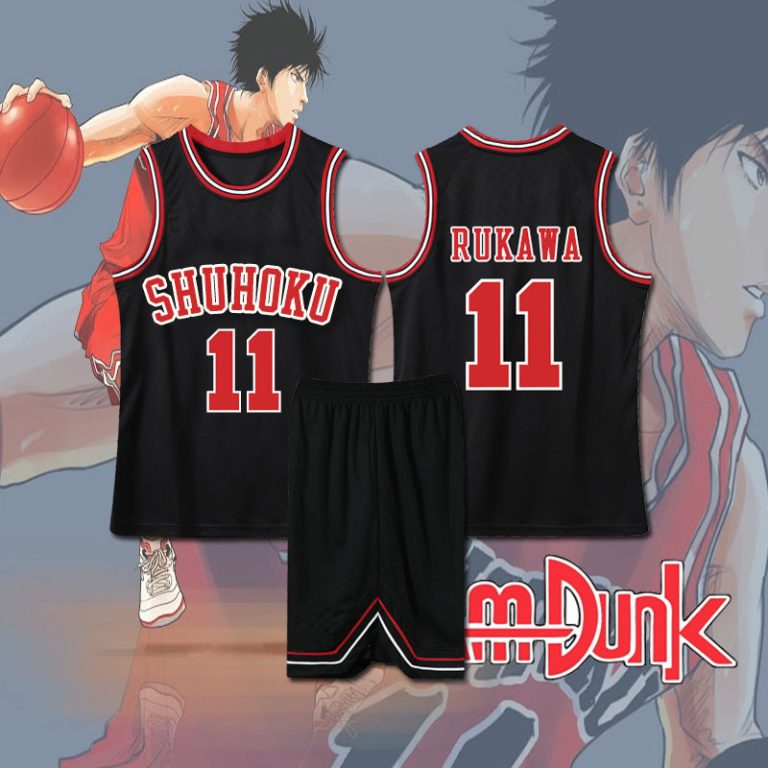 Slam Dunk Black Sportswear Cosplay - Slam Dunk Shop