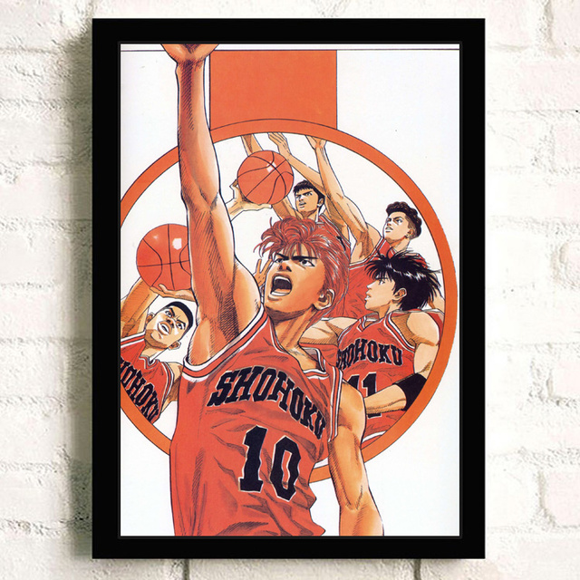 Slam Dunk Basketball Canvas Wallart - Slam Dunk Shop