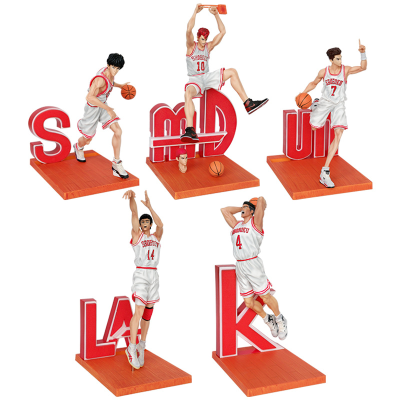 5pcs/set Anime SLAM DUNK PVC Figures Toys - Slam Dunk Shop