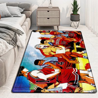 Slam Dunk Basketball Player Rug - Slam Dunk Shop