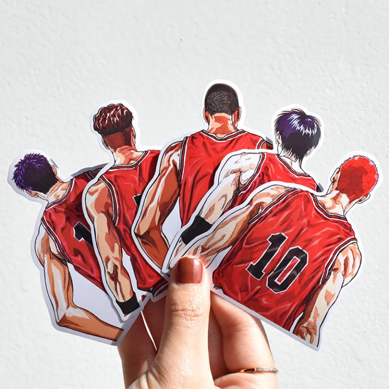 10/30/50pcs Slam Dunk Anime Sticker - Slam Dunk Shop