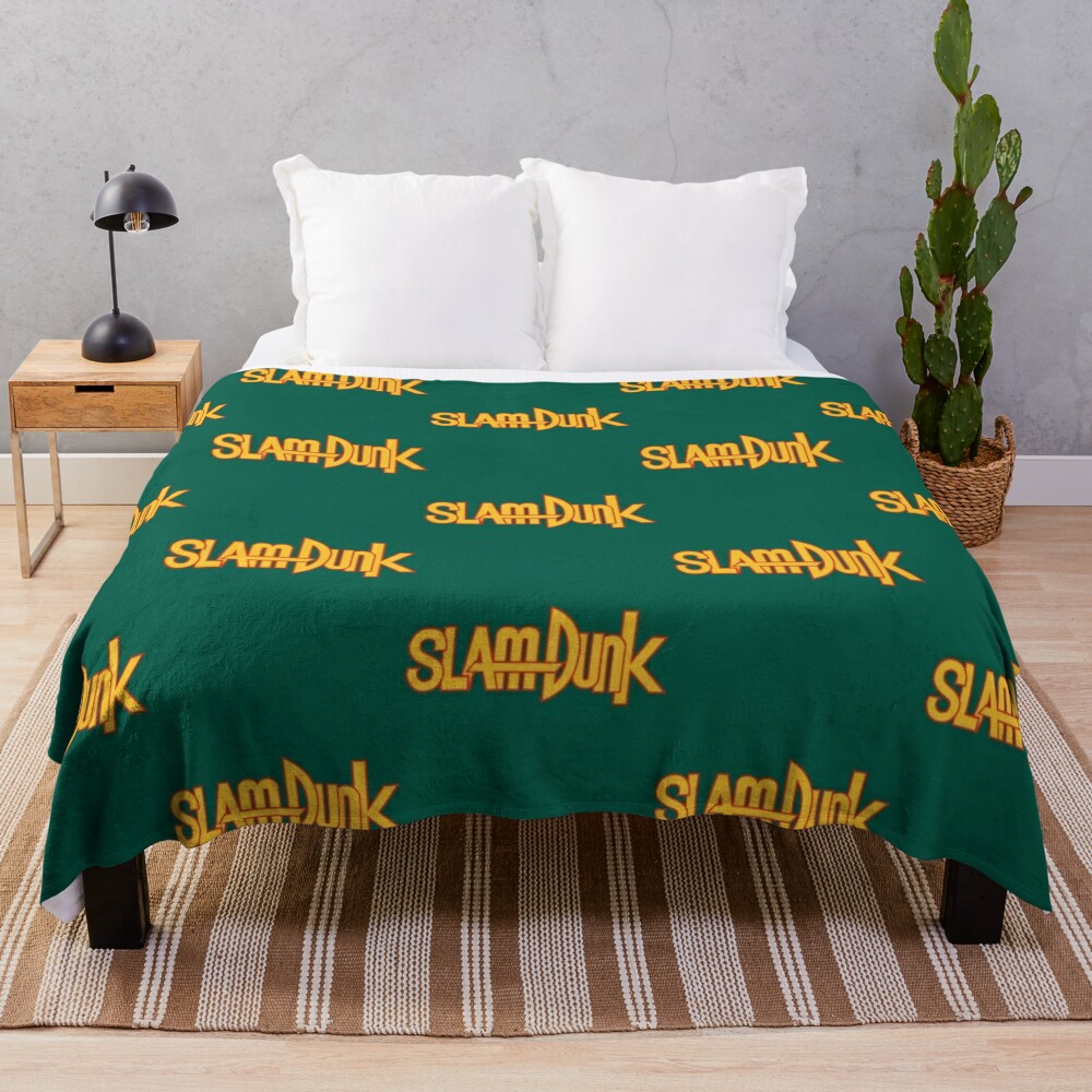 Slam Dunk Logo Throw Blanket - Slam Dunk Shop