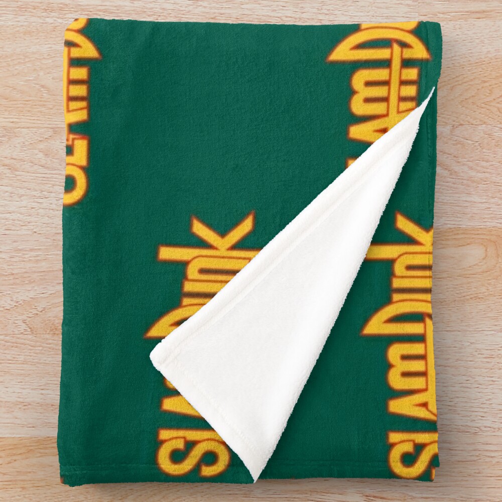 Slam Dunk Logo Throw Blanket - Slam Dunk Shop