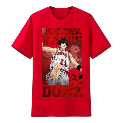Slam Dunk Sakuragi Hanamichi Kaede Rukawa Tee Anime Pure Tshirt - Slam ...