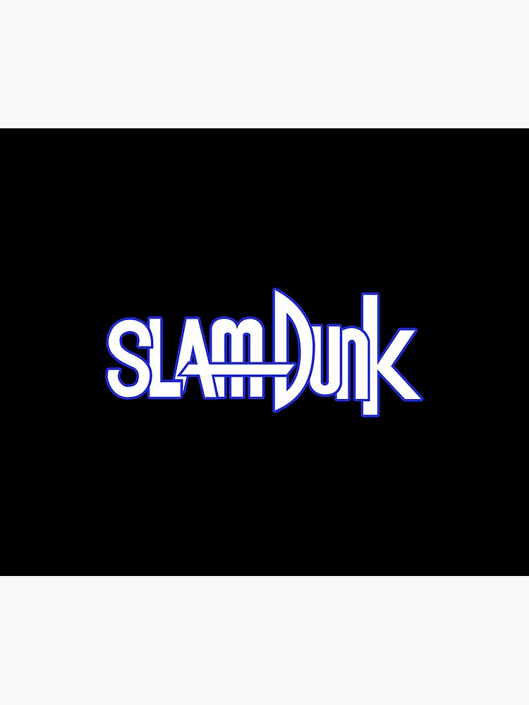 Blue Stroke White Letter Slam Dunk Mouse Pad - Slam Dunk Shop